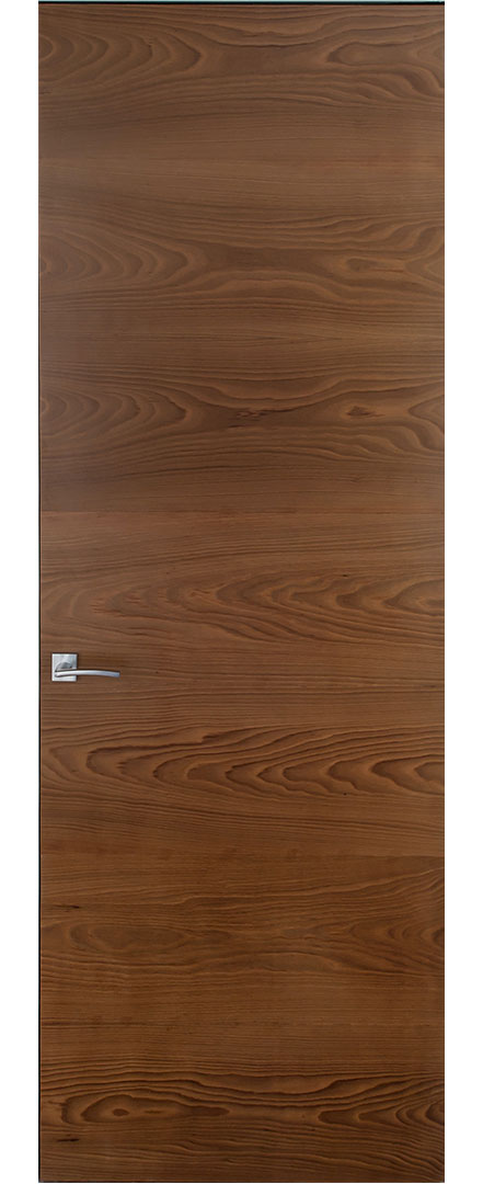 Двері прихованого монтажу шпон натуральний 43 профіль | Danapris Doors